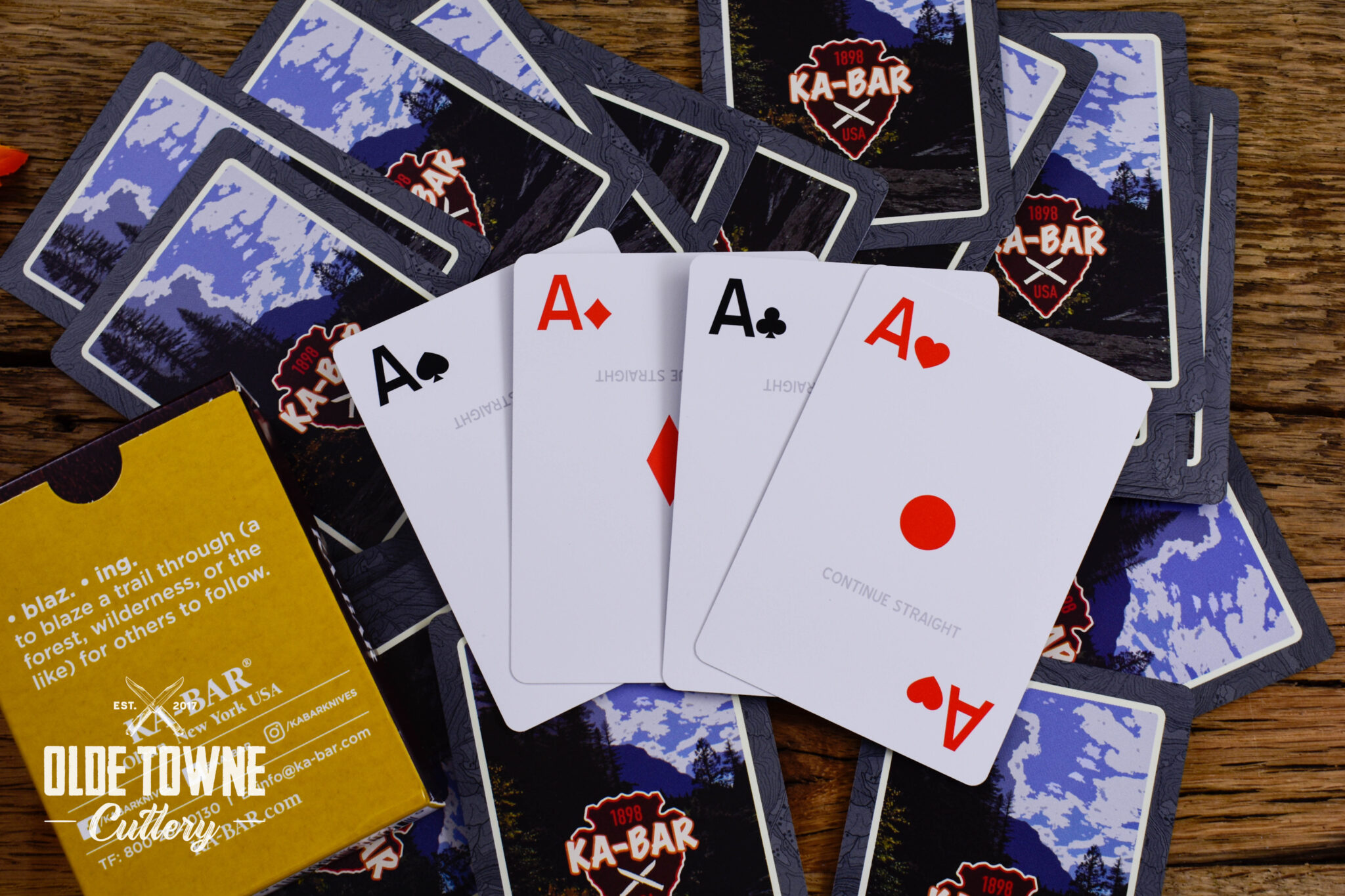 Ka-Bar KA9914 Playing Cards - Knives for Sale