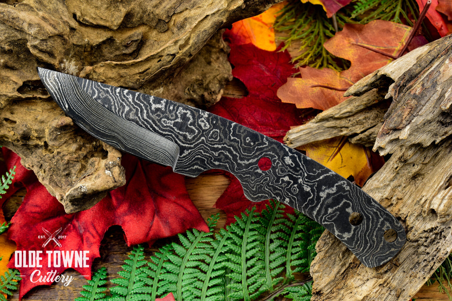 Alabama Damascus Blades for EDC | Olde Towne Cutlery