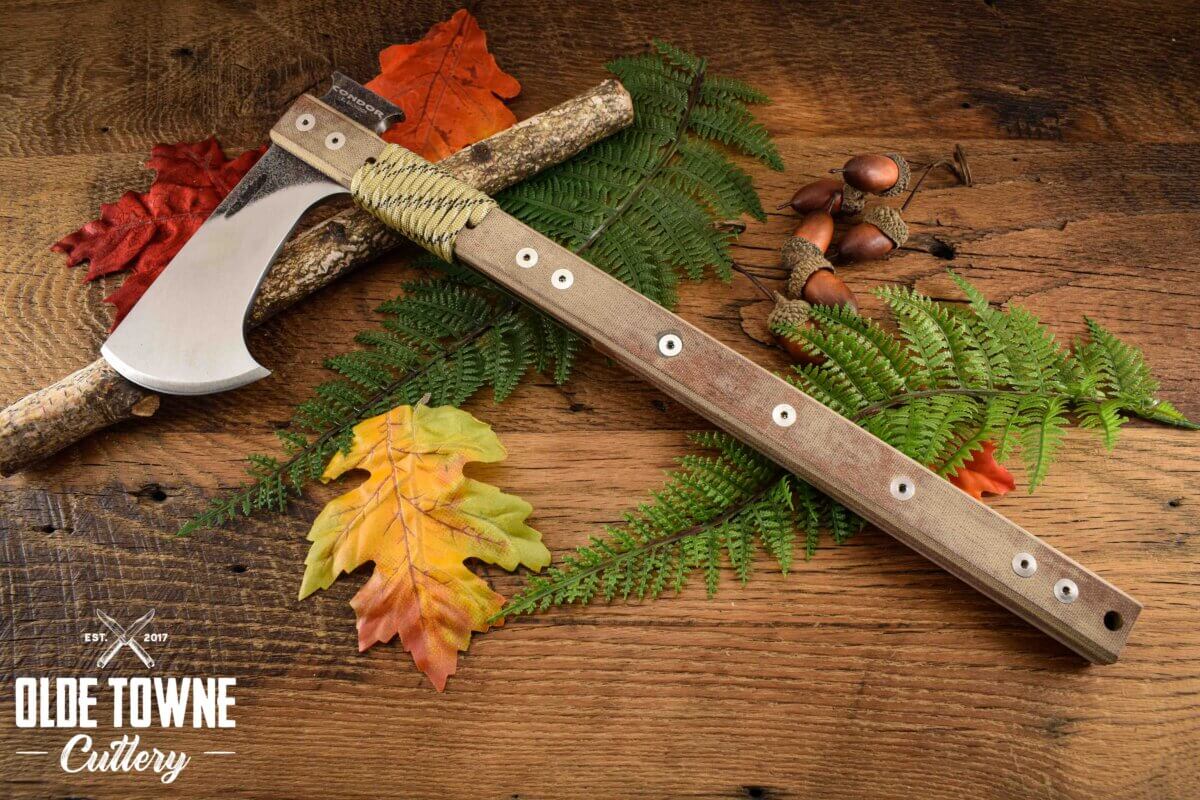 Condor Tactical Pass Hawk Axe in a micarta handle for sale
