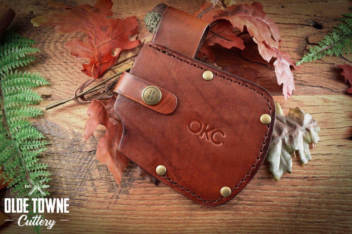 Ontario ON203715 Leather Hatchet Sheath for outdoor tools