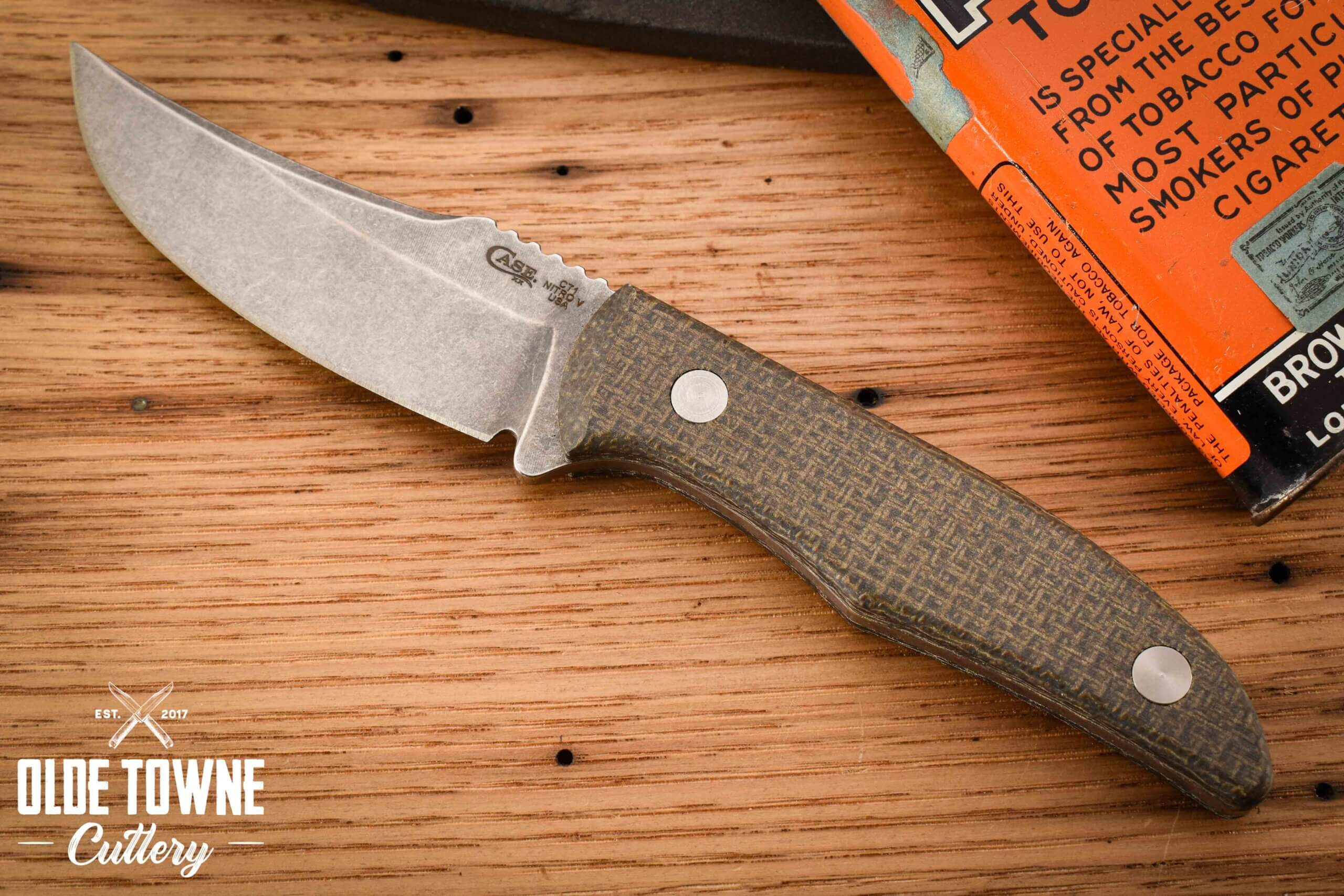 W R Case Fixed Blade In Od Burlap Hunting Knife For Sale Near Me