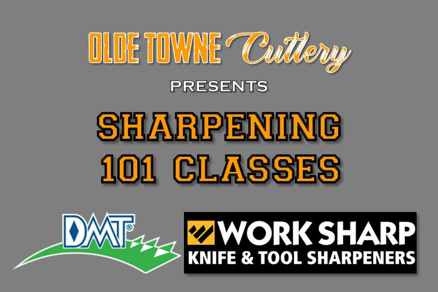 Sharpening 101 Classes learn how to sharpen my knives near me